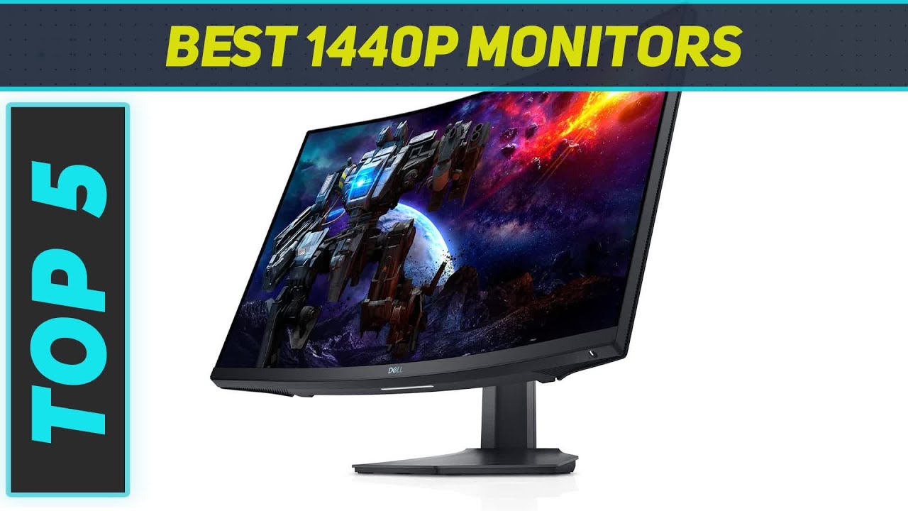 Top 5 Best 1440P Monitors 2024 - YouTube