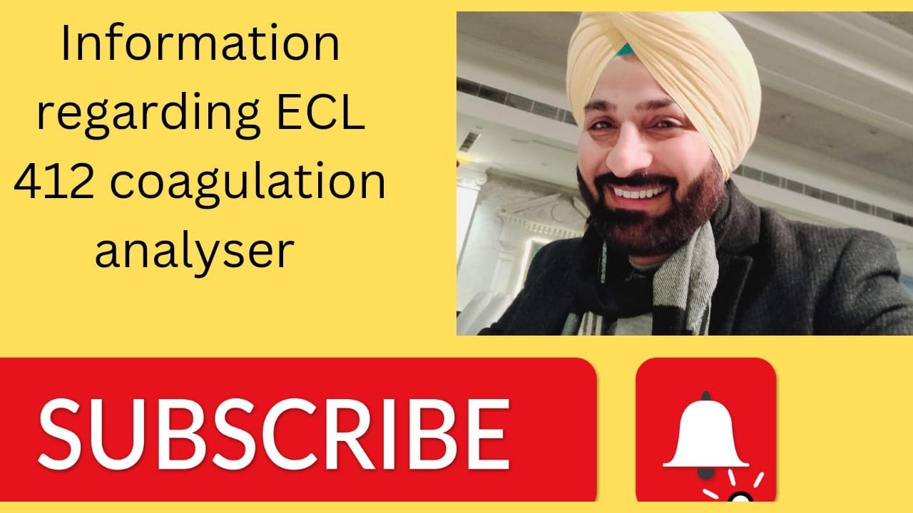 Erba ECL 412 coagulation analyser - YouTube