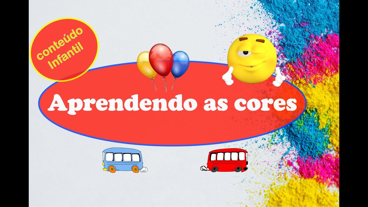 Ensinar as cores para crianças - ensinar cores para bebes - cores ...