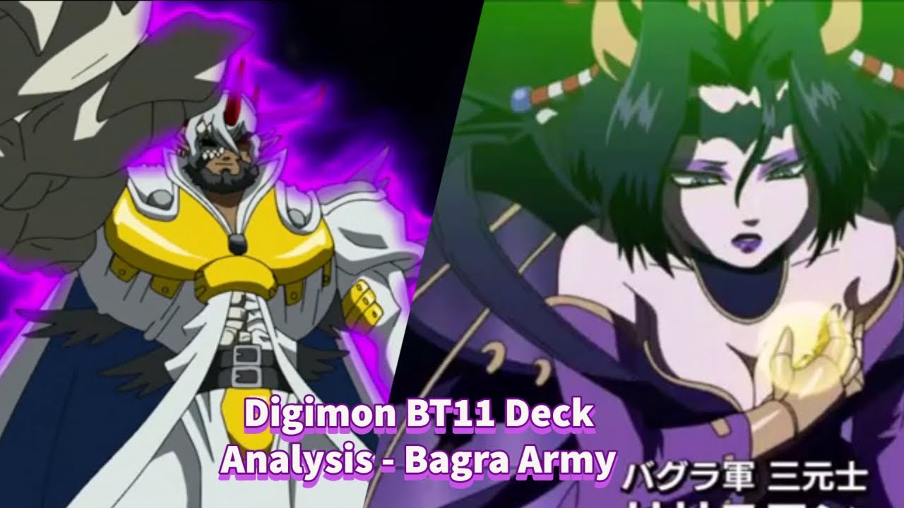 Digimon BT11 Deck Analysis - Bagra Army - YouTube