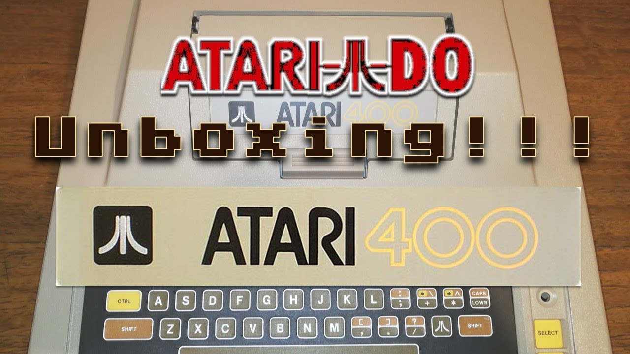 ATARI 400 computer - Unboxing & review - YouTube