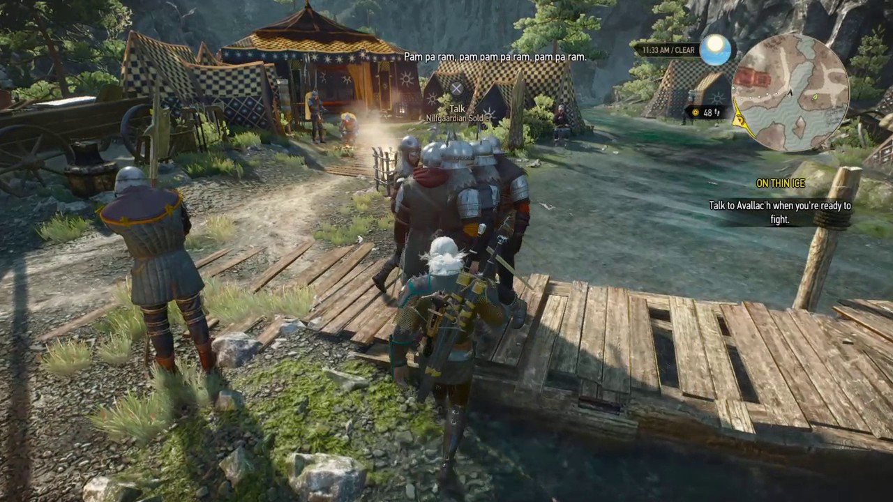 The Witcher 3 has very cohesive AI - YouTube