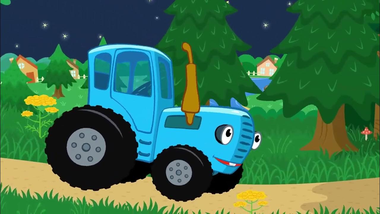 синий трактор 🚜. Насекомые! - YouTube