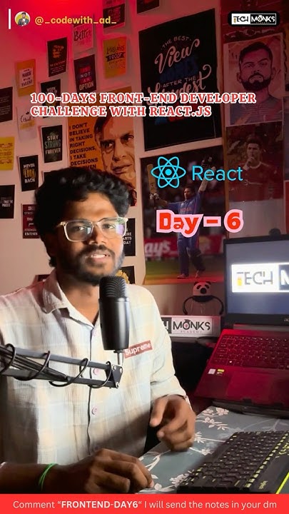 🚀 Day 6 of #100DaysOfFrontend – HTML - Tables, Forms & Semantic Tags | CodeWithAD | TECHMONKS ...