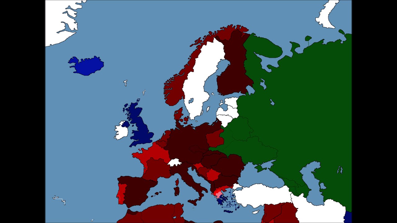 Alternative WW2 (Allied victory) (Scenario 1) (1939-1942) - YouTube