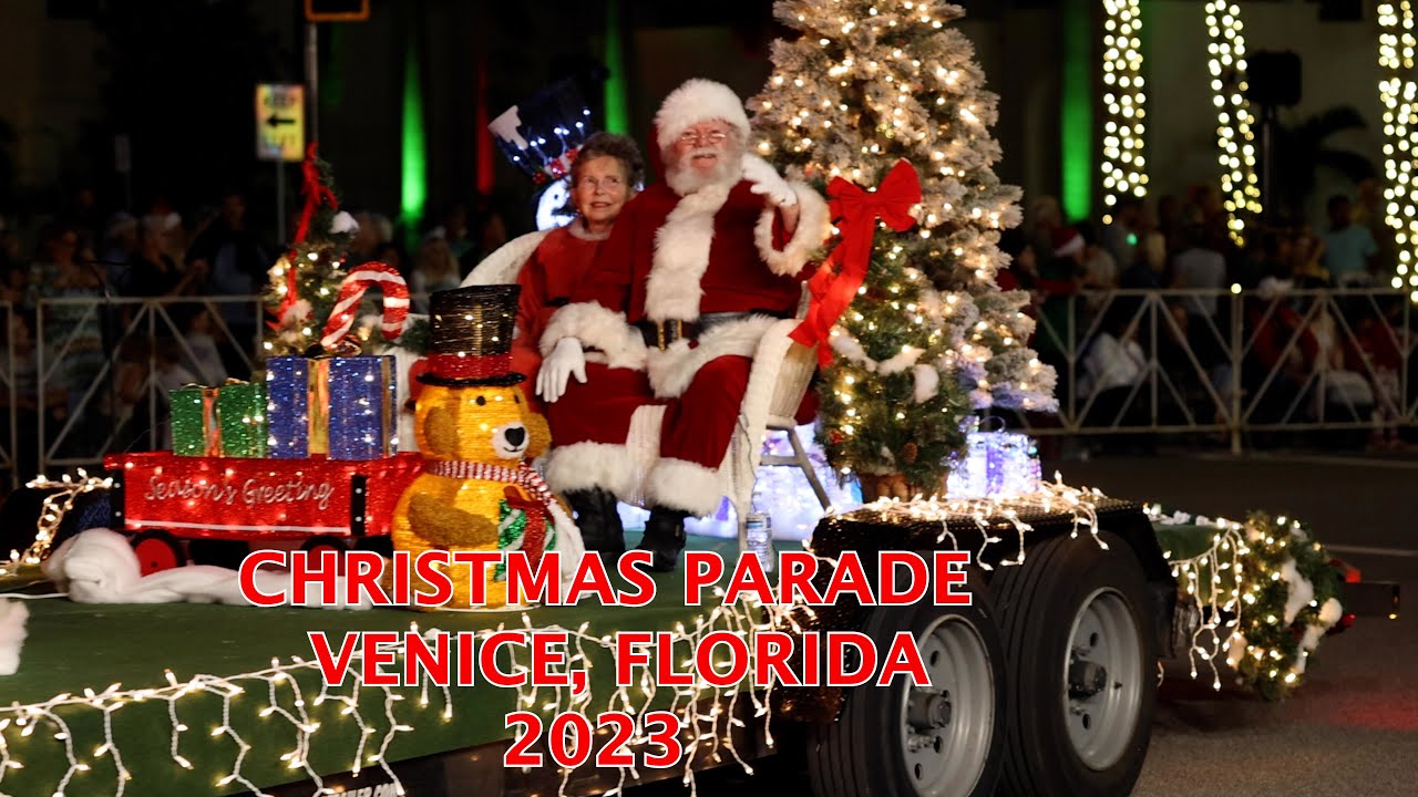 Christmas Parade Venice Florida 2023 - YouTube