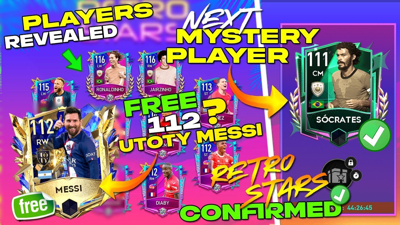 NEW MYSTERY PLAYER REVEALED | RETRO STARS PLAYERS REVEAL - YouTube