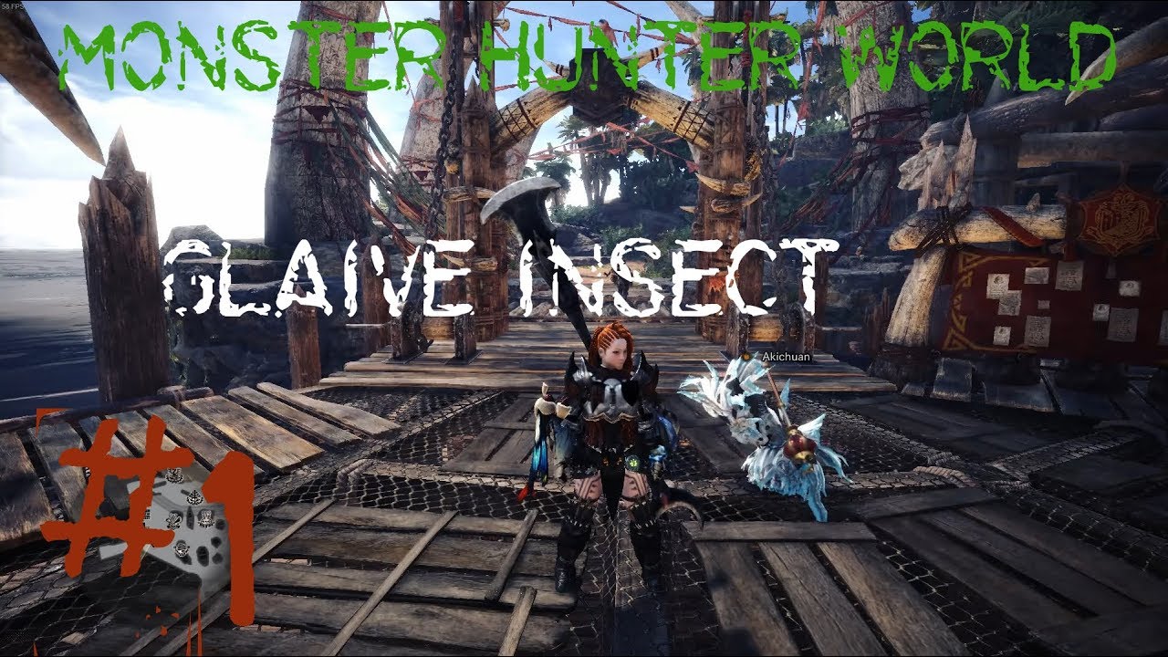 Cazando una Rathian Rosa Glaive #1 MHW PC - YouTube