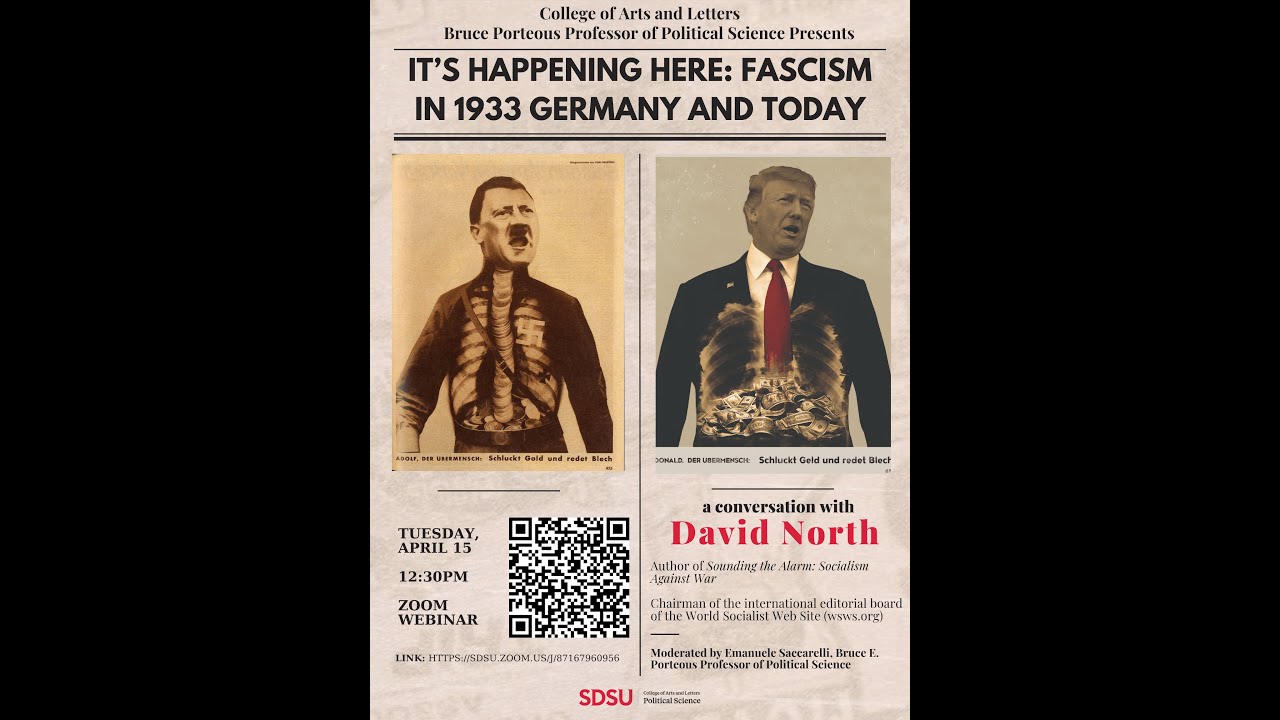 It's happening here: Fascism in 1933 Germany and today - YouTube
