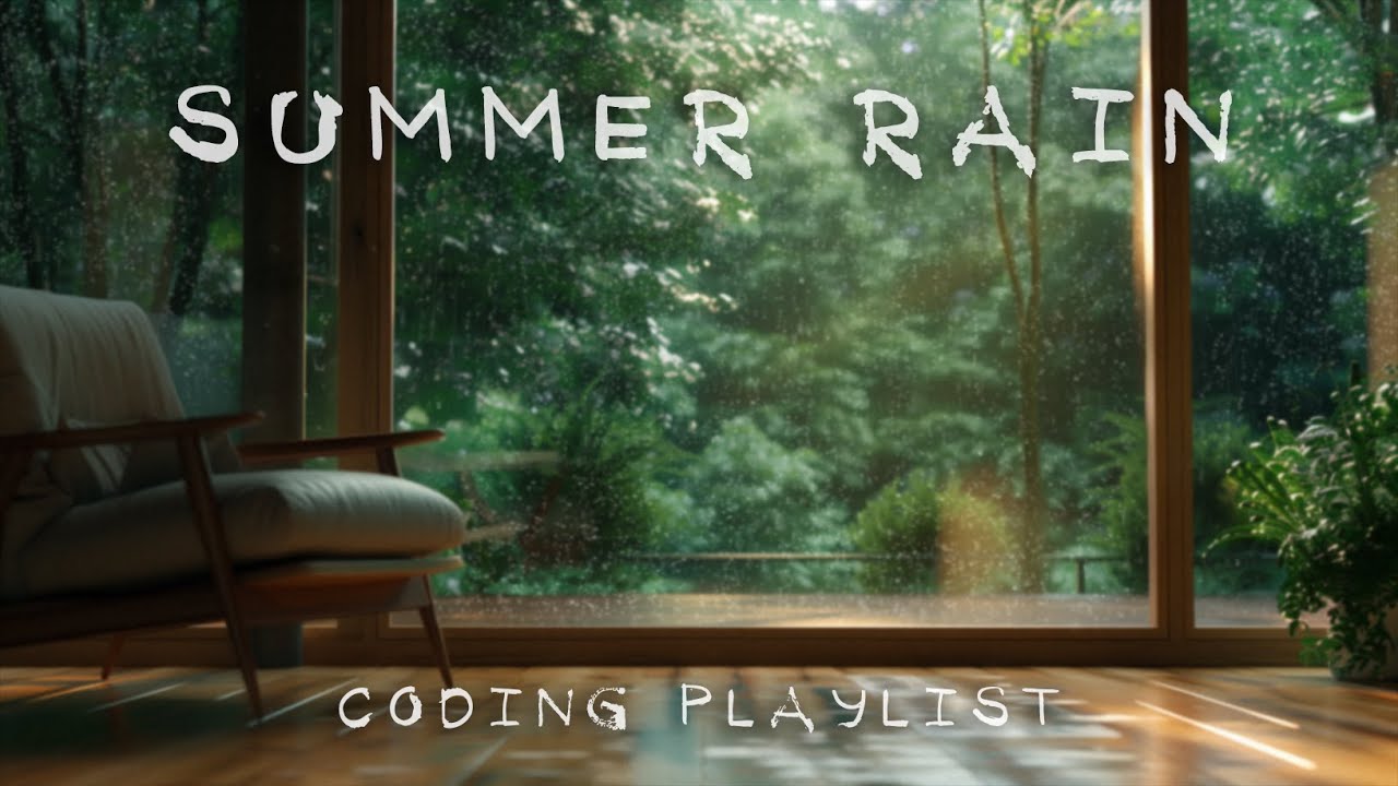 Coding in the Rain: Dreamy Post-Rock Vibes - YouTube