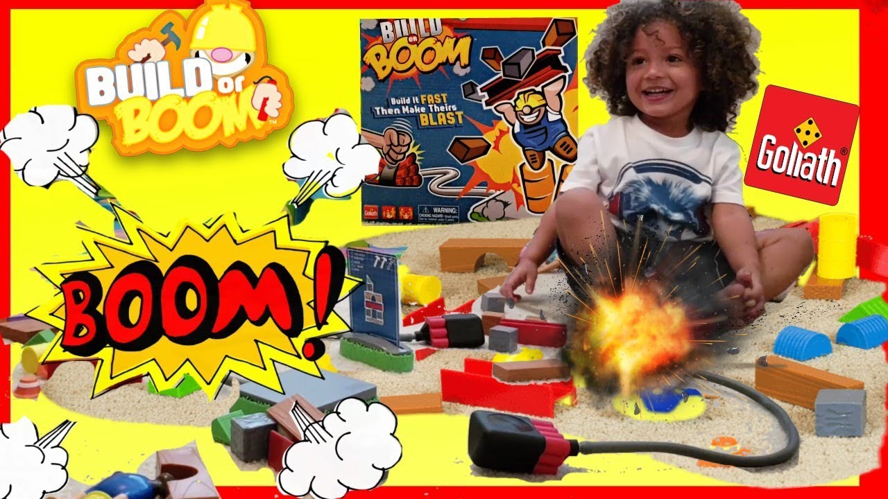 Build or Boom | Goliath Games | How to play Build or Boom! |JJ's Play ...