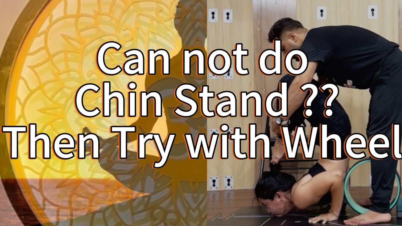 Taking chin stand to the next level with a little support of Wheel ...