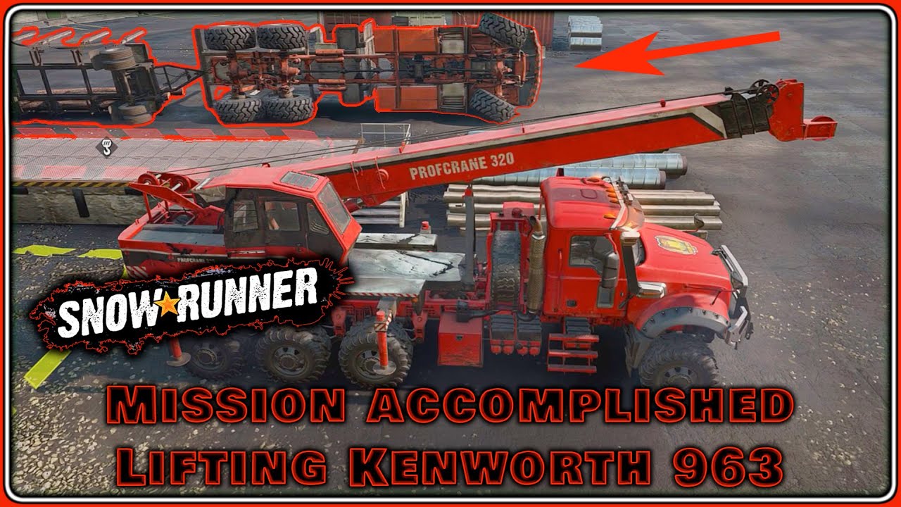 Mission accomplished • Lifting Kenworth 963 - YouTube