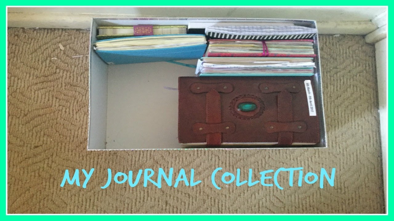 My Journal Collection - First Video - YouTube