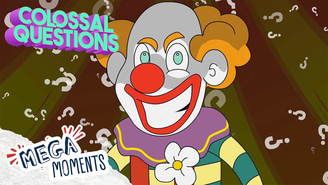 Why Are CLOWNS So Scary?! 🤡 | Colossal Questions 🧠 | Mega Moments - YouTube