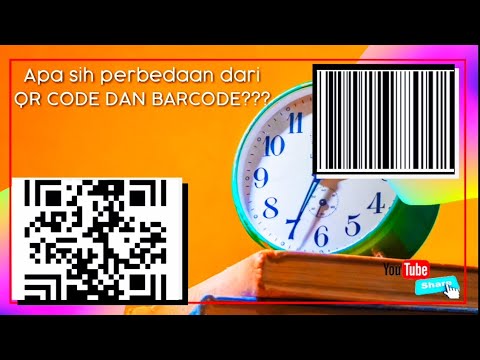 APAKAH PERBEDAAN BARCODE DAN QR CODE? - YouTube