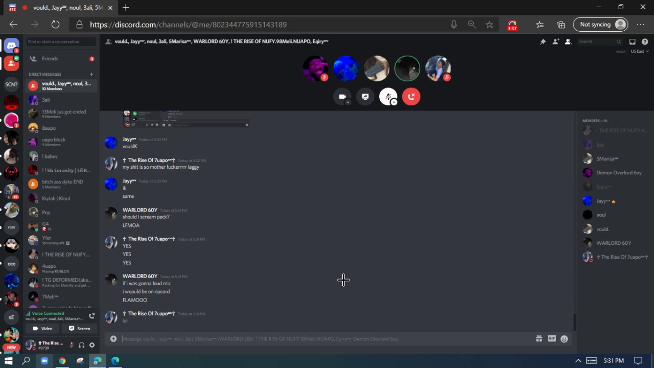 60Y HOEING VOULD (discord packing) - YouTube