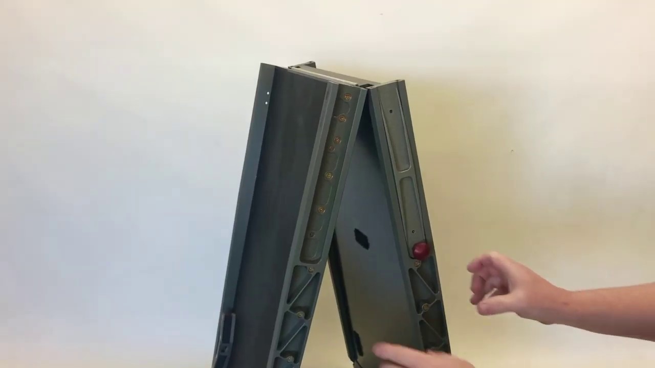 light weight load ramp - YouTube