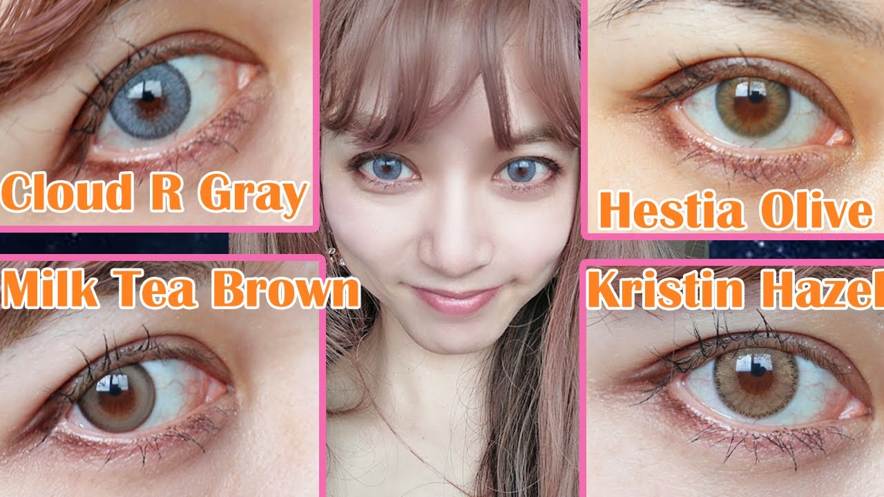 BEST Quality Coloured Contacts - EOTD Contact Lenses Review - YouTube