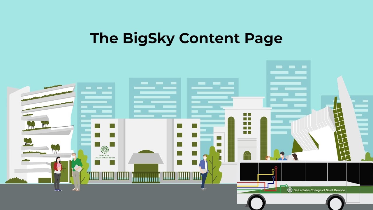 Setting Up The BigSky Content Page - For Teachers - YouTube