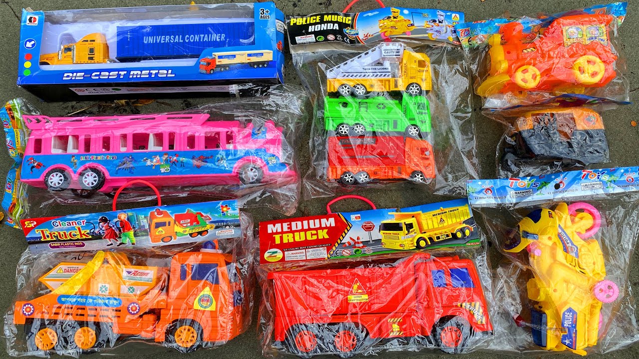 Unboxed Brand New Toy Vehicles | Finding Some Intact Packet Toy Cars in ...