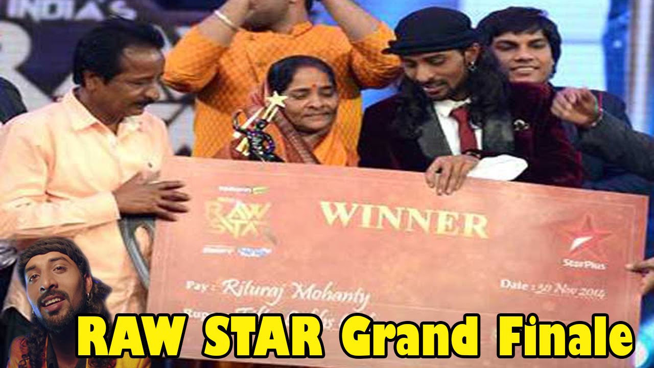 Rituraj Mohanty Win's The India's Raw Star - YouTube