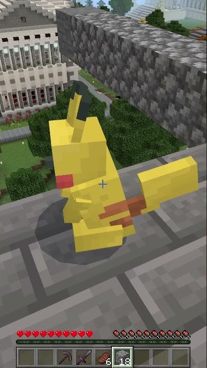 I SAVED PIkachu In MINECRAFT! - YouTube