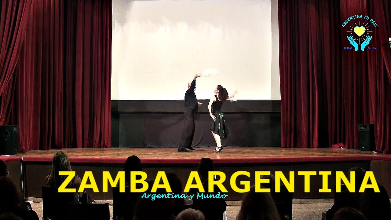 Baile de zamba en teatro, para ver y aprender la coreografía, folklore ...