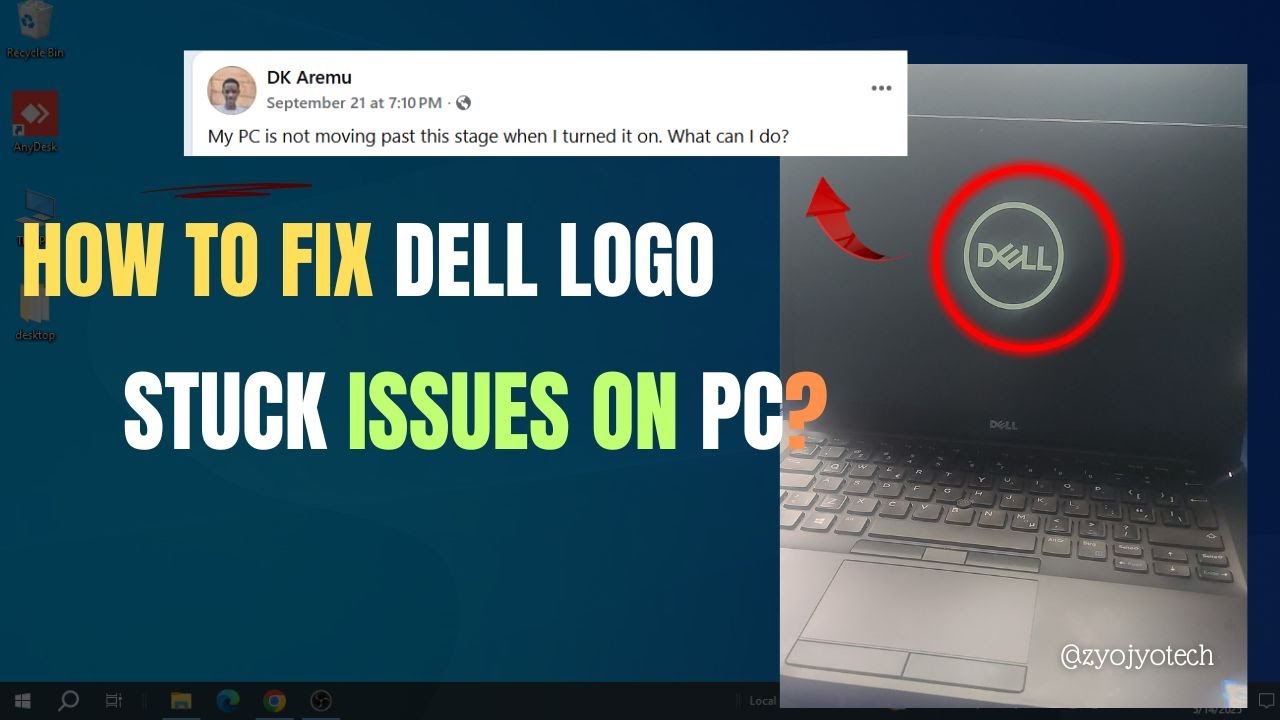 How To Fix Dell Laptop Not Booting , Hard drive Not Detecting| Dell ...