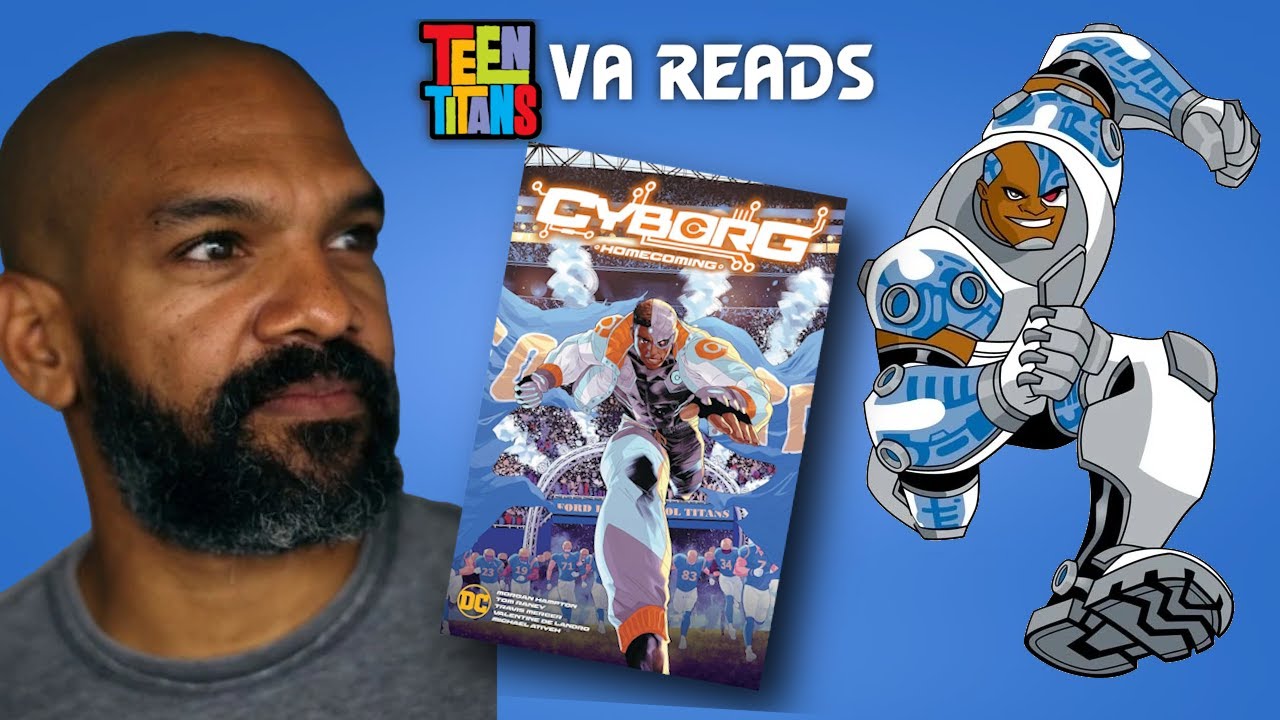 Teen Titans Voice Actor Khary Payton gives an emotional reading of the ...