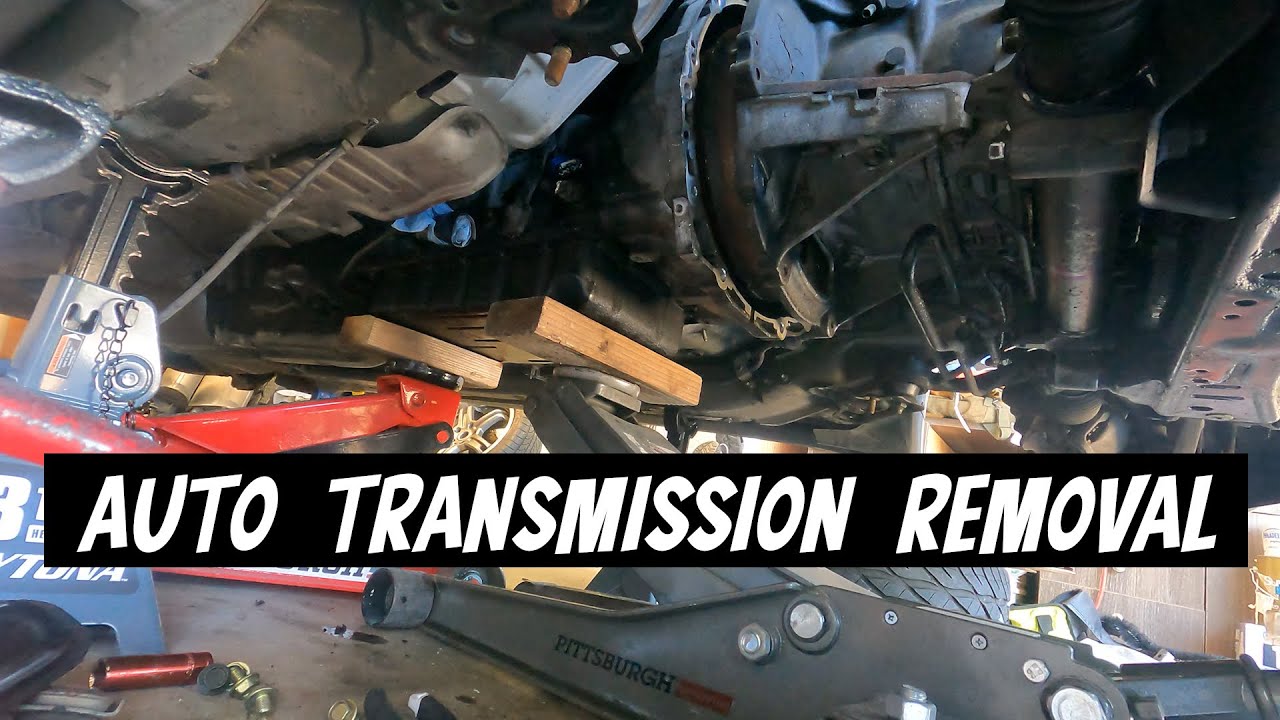 How To Remove An Auto Transmission From A Lexus GS300! (PT 3: GS Manual ...