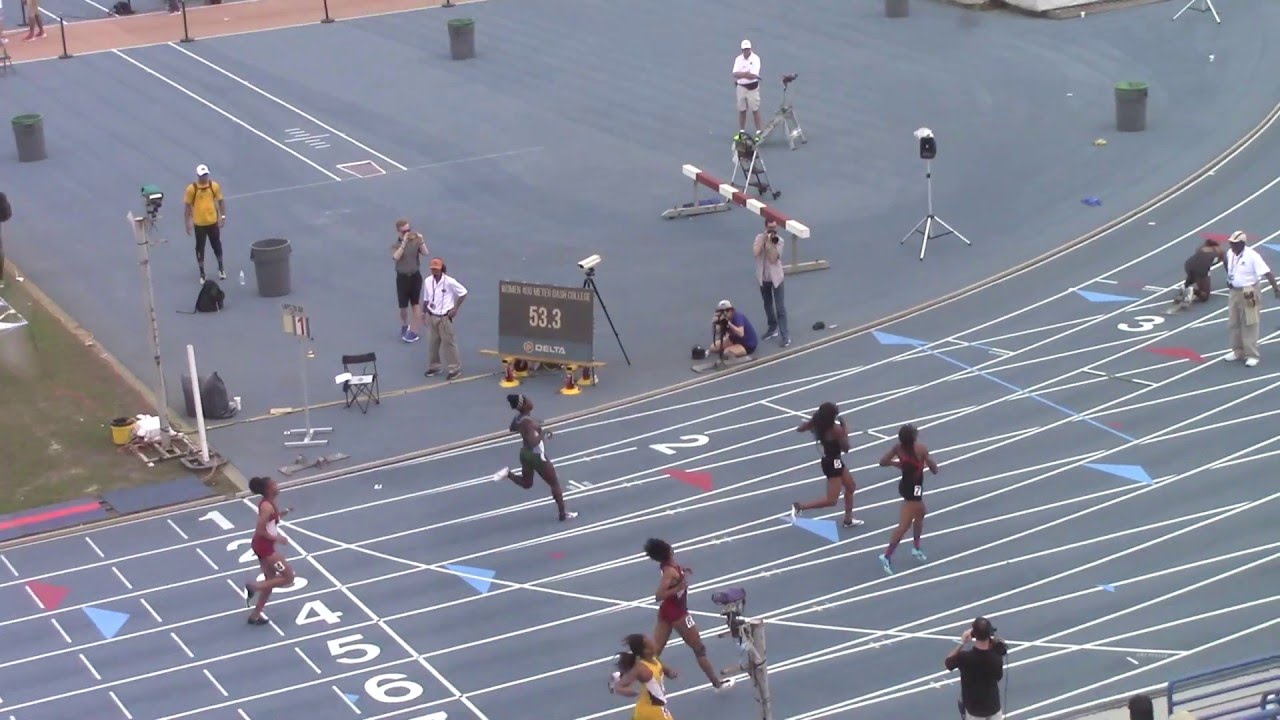 Florida Track and Field - Women's 400m - 2016 Florida Relays - YouTube