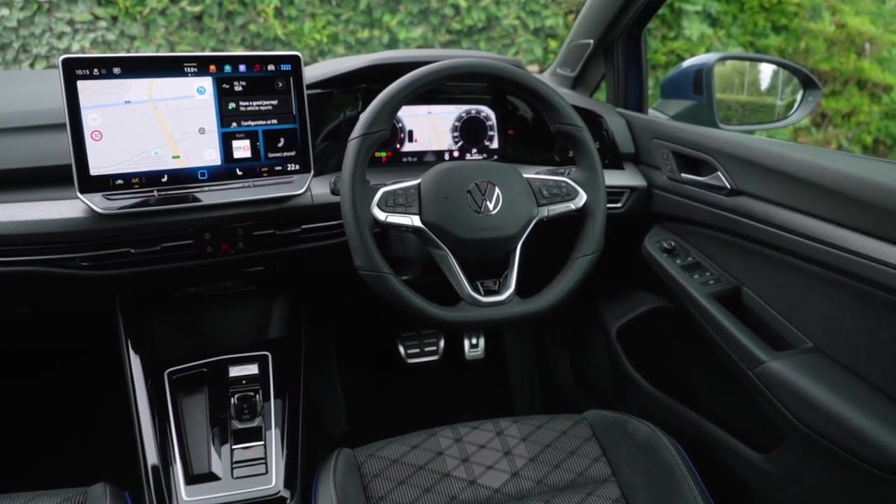 Volkswagen Golf Estate R-Line Interior Design - YouTube