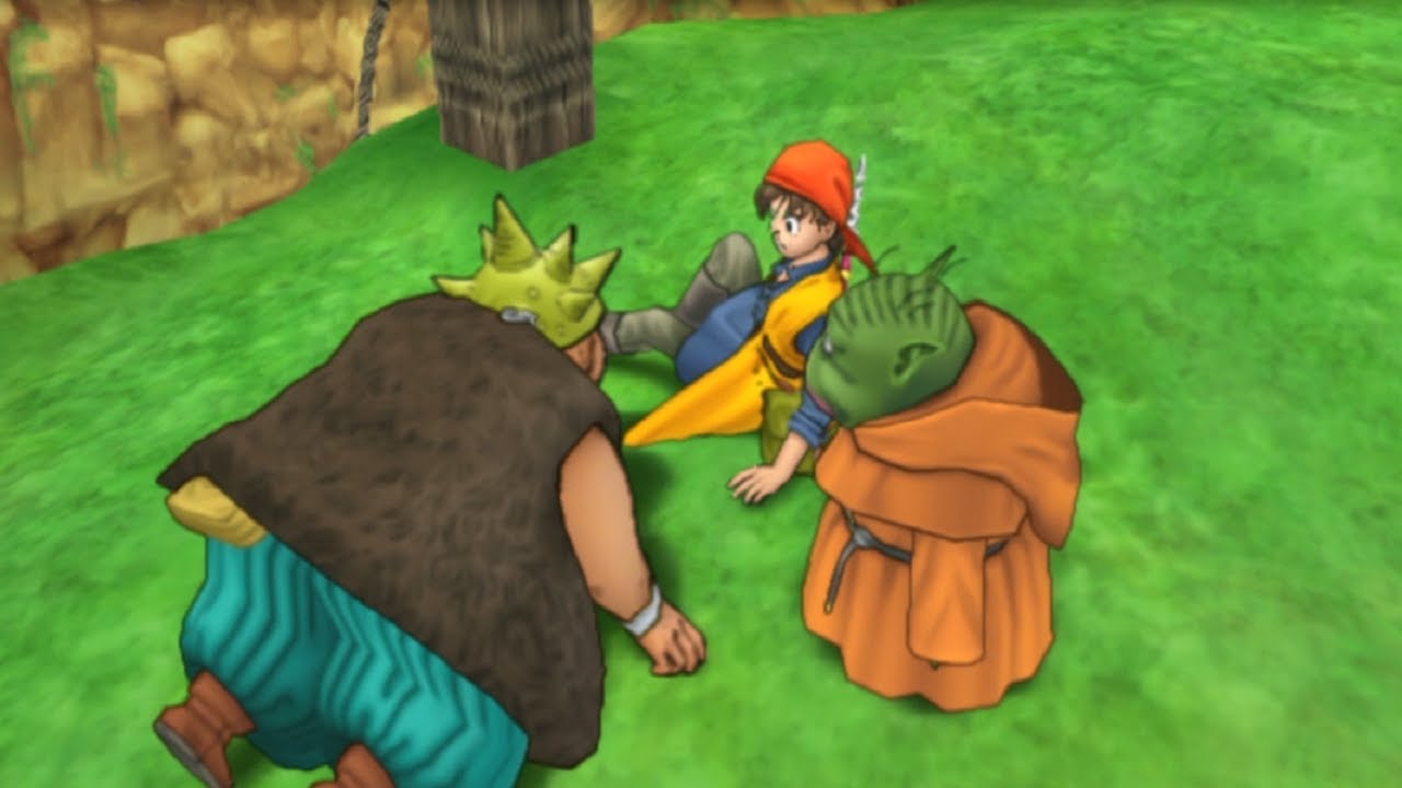 Dragon Quest VIII (PS2) How Hero And Yangus Met HD 1080p - YouTube