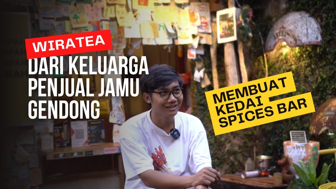 Dari keluarga penjual jamu gendong, akhirnya membangun Wiratea Spices ...