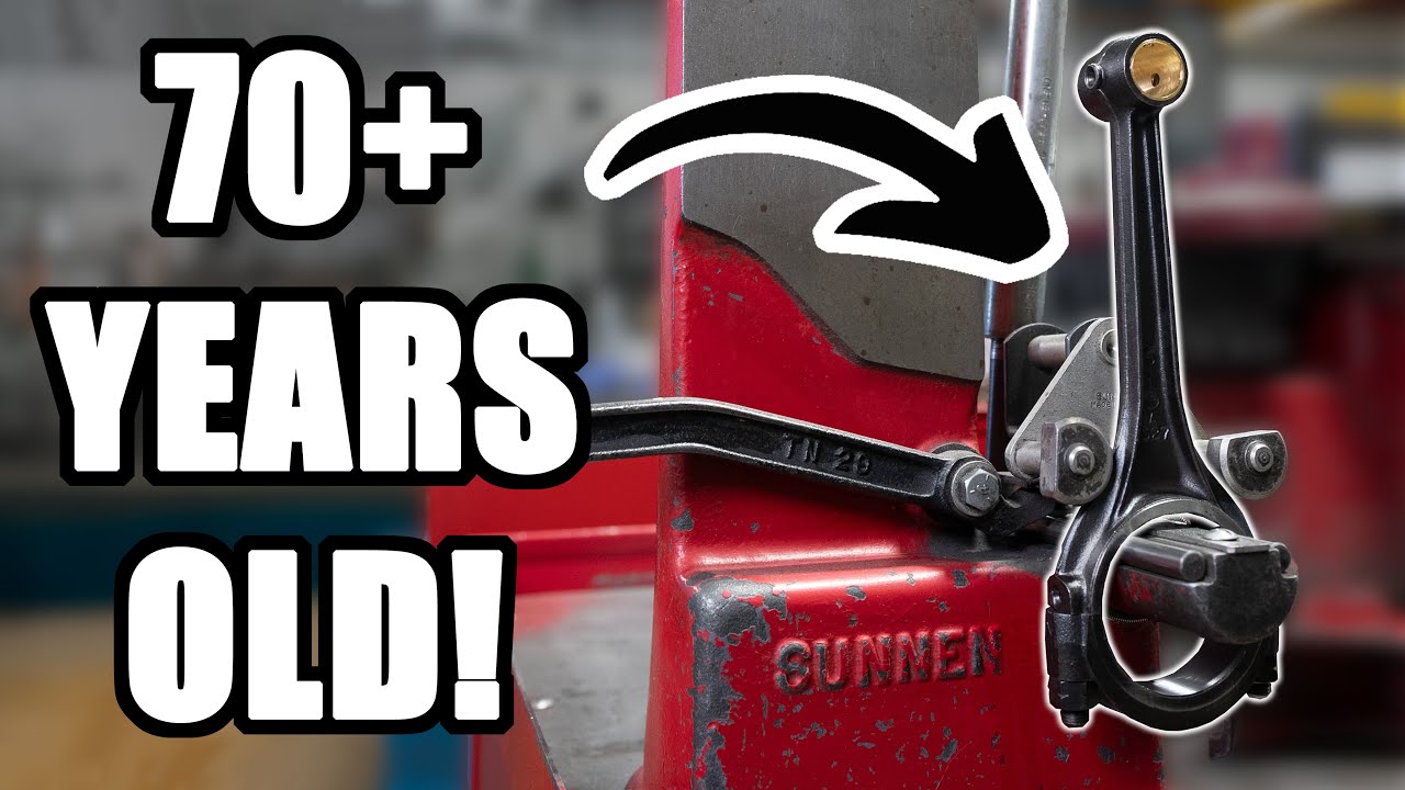 Restoring An Original Set Of 255 Mercury Flathead V8 Connecting Rods ...