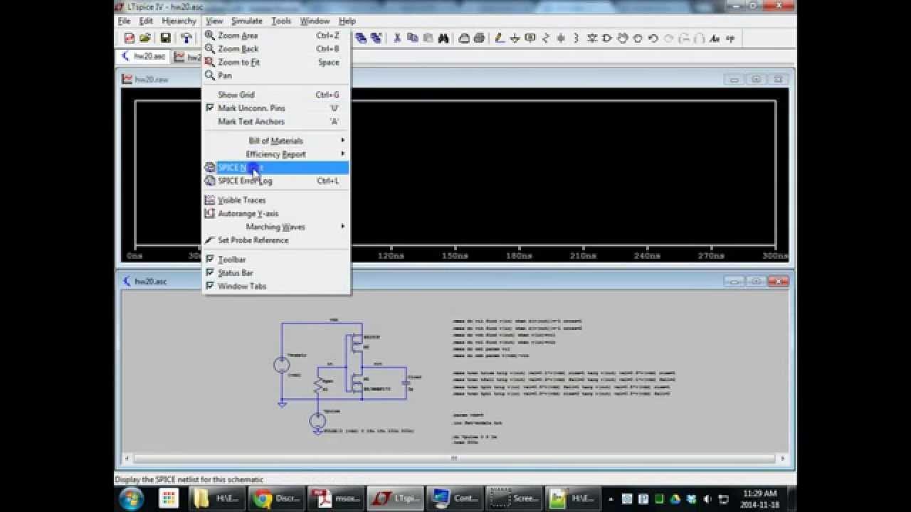 LTspice - use MOSFET subcircuit models - YouTube