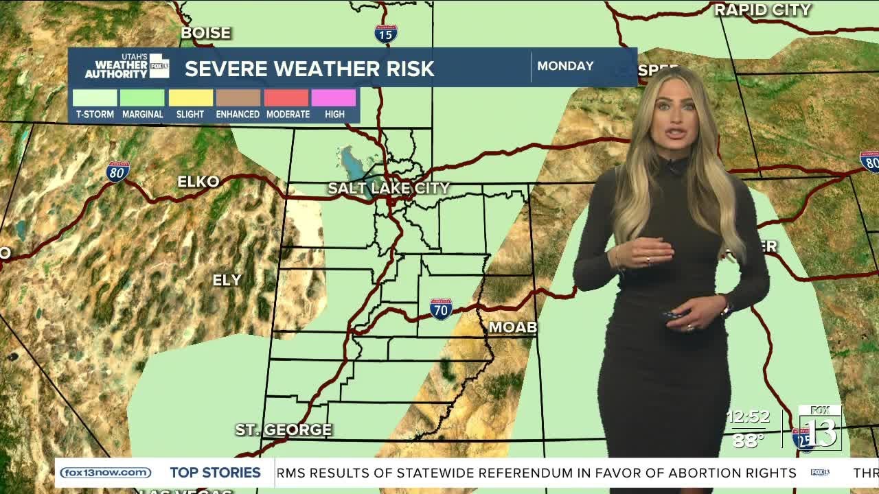 Utah's Weather Authority | Drier, but storms possible - August 22 - YouTube