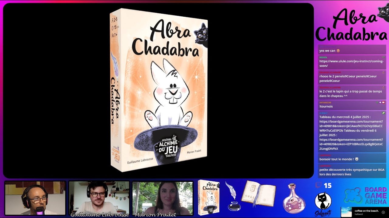 ABRA CHADABRA avec l'auteur Guillaume Labrousse et l'illustratrice ...