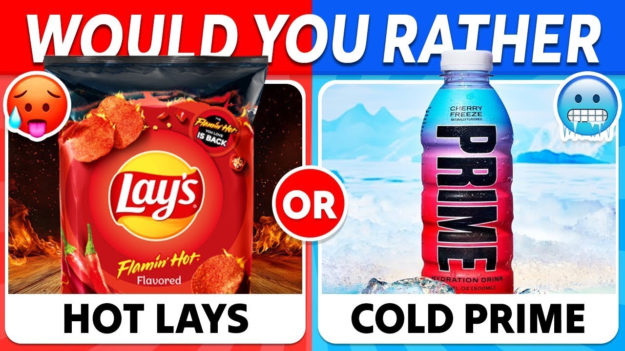 Would You Rather...? HOT or COLD 🔥 ️ Food Edition - YouTube
