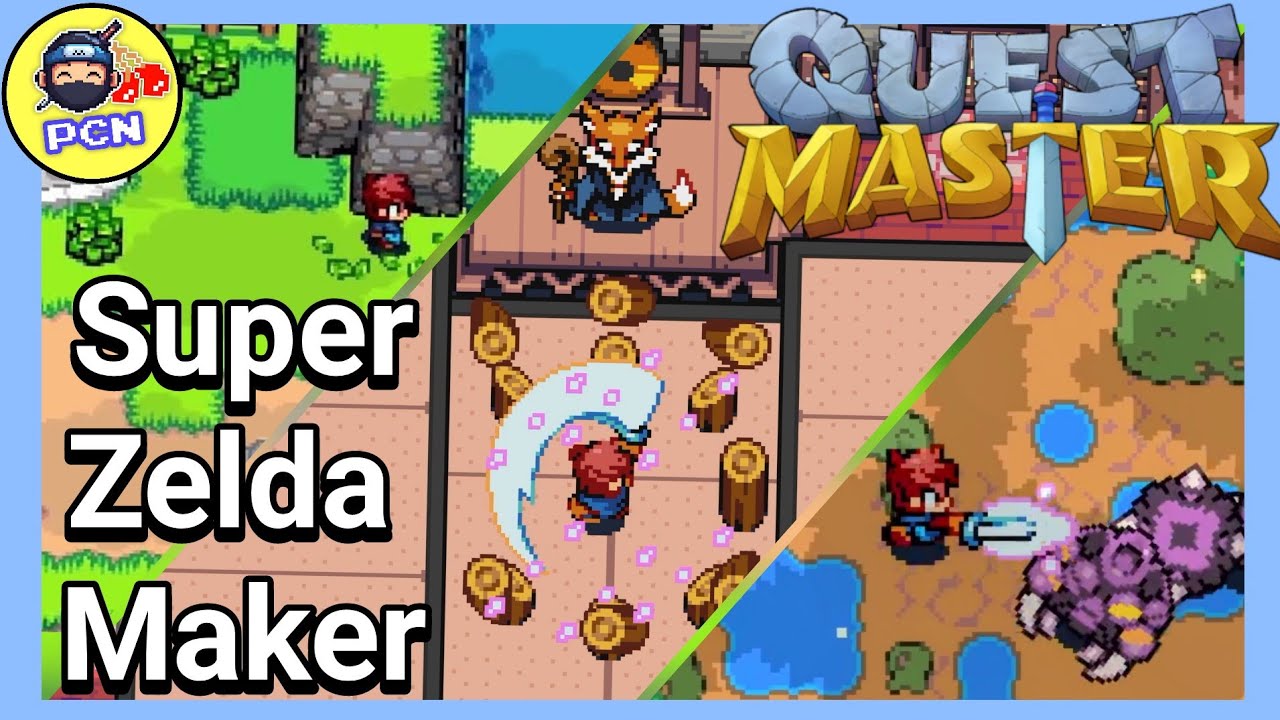 Make Your Own Zelda Game | Quest Master is Here - YouTube