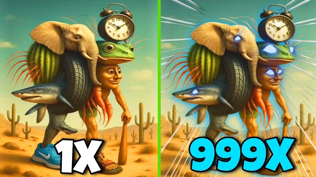 Italian Brainrot Final Boss 999X Speed - YouTube
