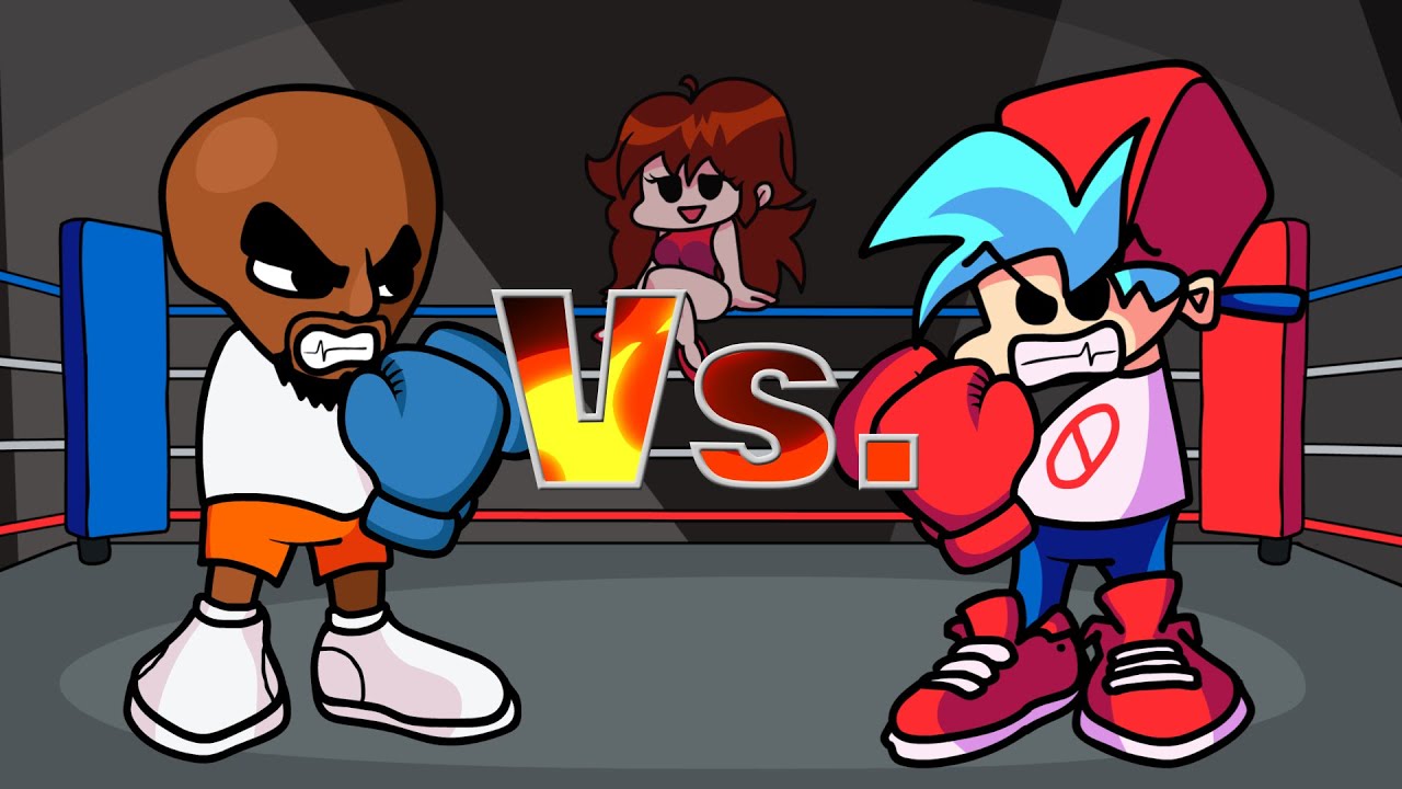 Matt vs Boyfriend Boxing Fight (Friday Night Funkin Animation) - YouTube