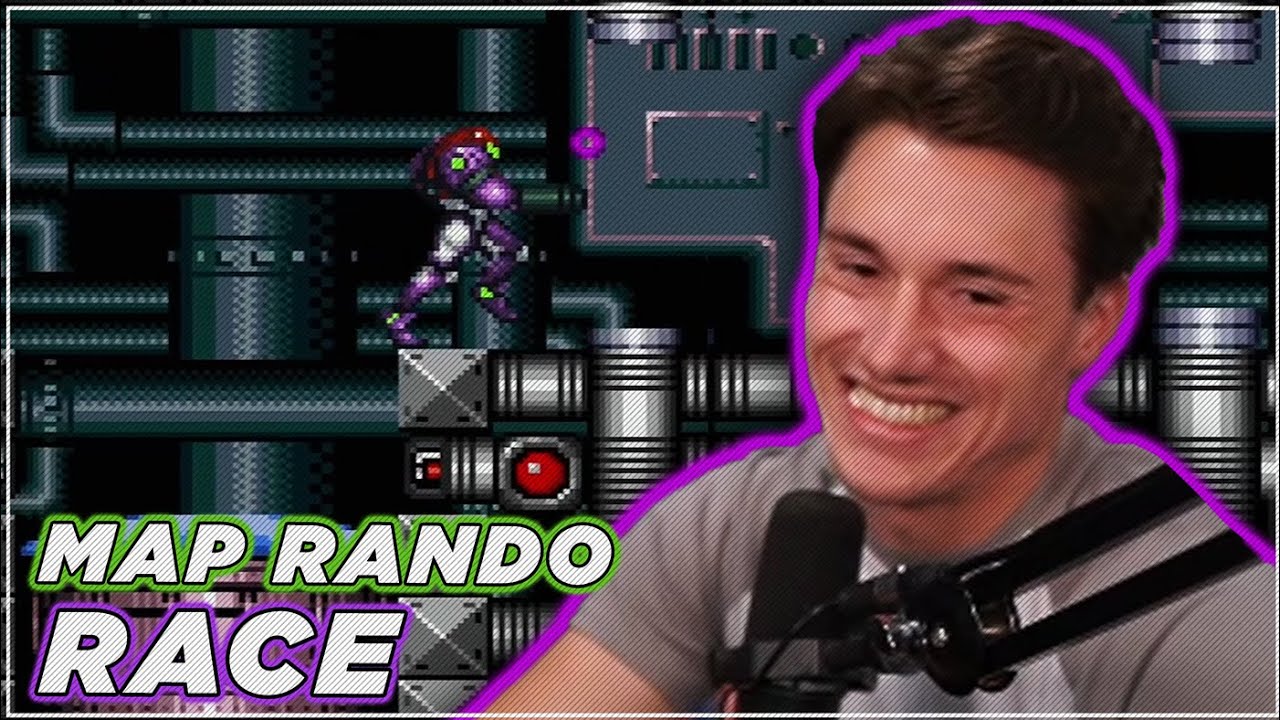THE GOD ROUTE | Map Rando Race | Super Metroid - YouTube