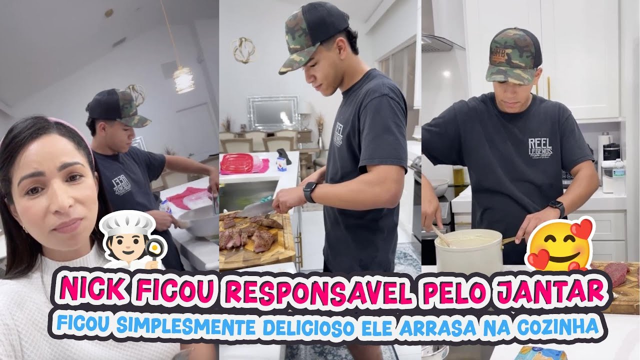 NICK FAZENDO MARMITAS, SERÁ QUE JÁ PODE CASAR? FICOU UMA DELÍCIA ...
