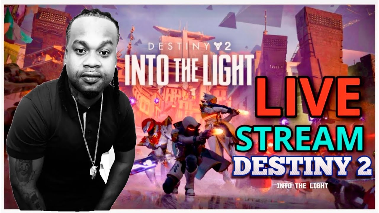 LIVE STREAM 🟢 DESTINY 2 ONSLAUGHT INTO THE LIGHT FRAMING - YouTube
