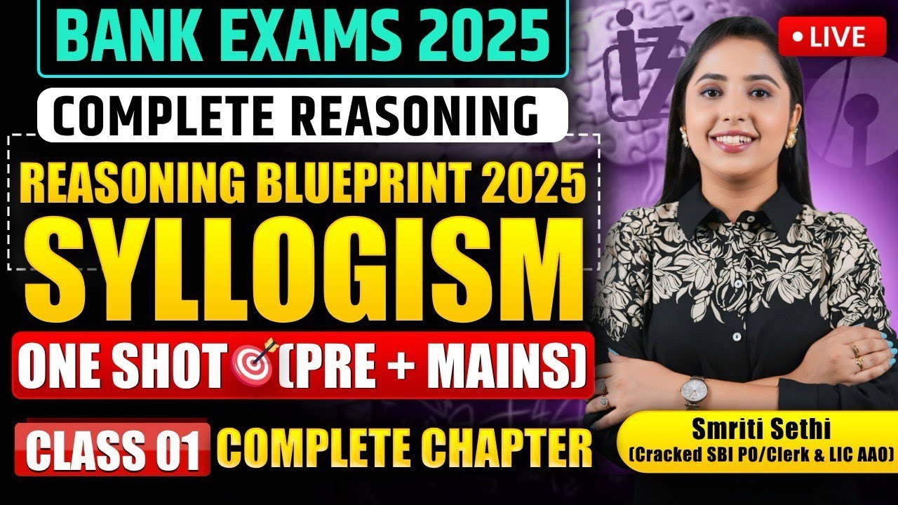 SYLLOGISM FULL CHAPTER (Pre+Mains) | Complete Reasoning Foundation Bank ...