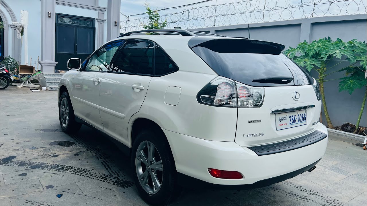 របៀបមើលឡាន Lexus RX330 RX400h បុកប៉ះគូថក្រោយ - YouTube