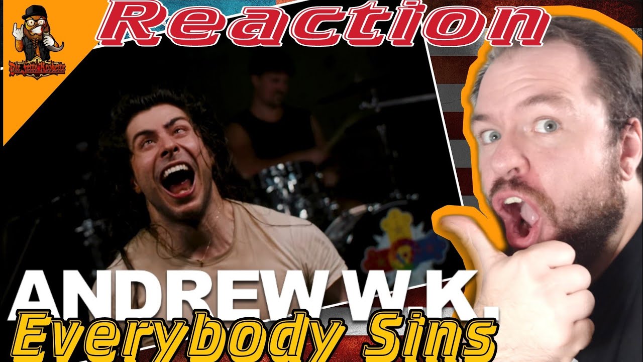 Reaction to Andrew W.K. - Everybody Sins | First Time Song Reaction ...