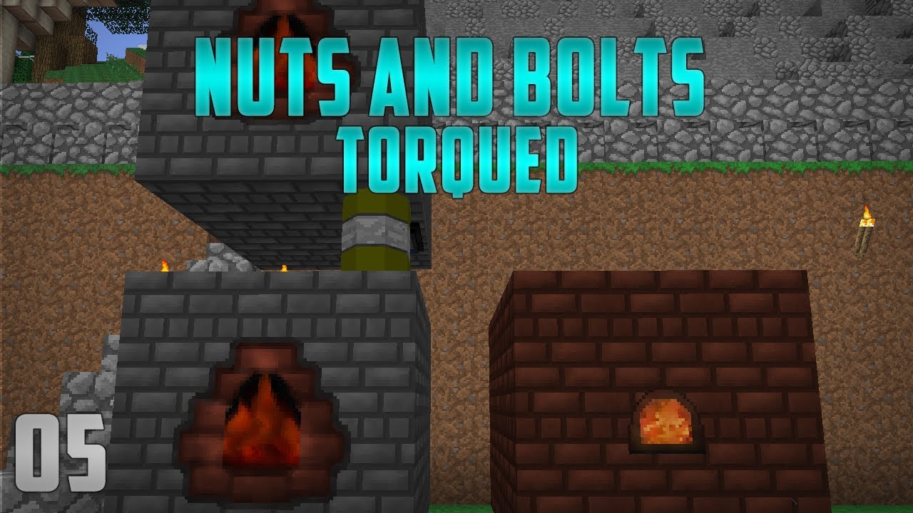 Minecraft Nuts and Bolts Torqued EP5 Steel + Tinkers - YouTube